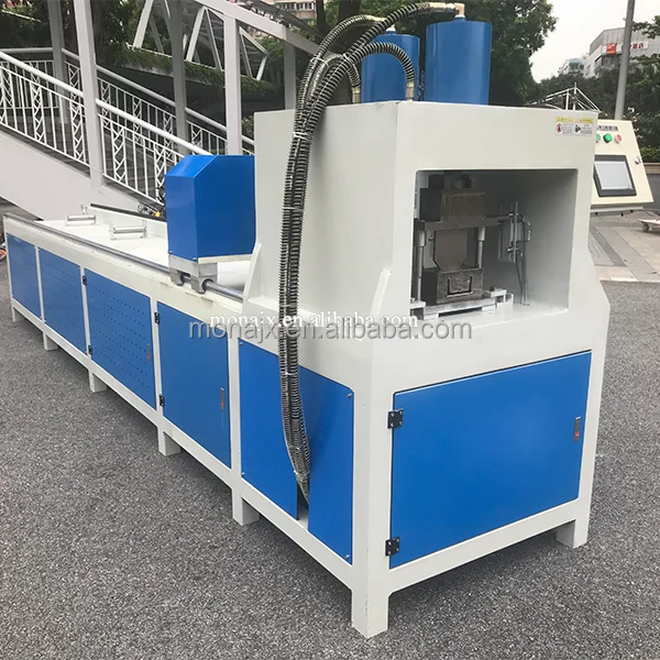 Cnc Steel Tube Hole Square Desktop Punch Hydraulic Pipe Punching ...