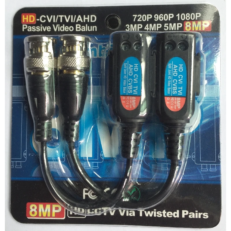 Chinasky CCTV Video Balun - HD CVI TVI AHD Surveillance