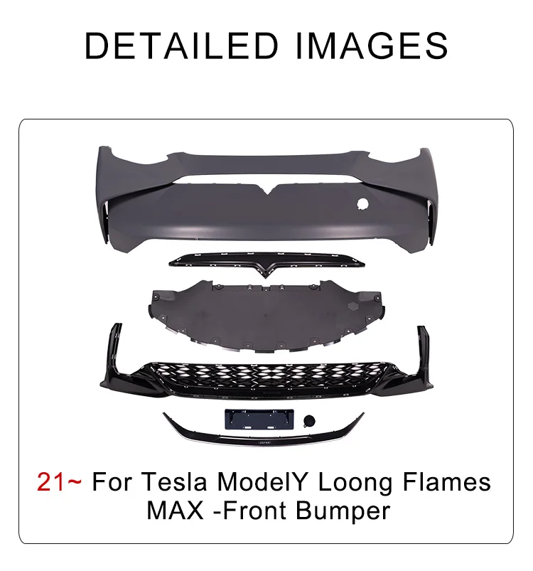 Universal Car Bumpers for Tesla Model Y - High Quality