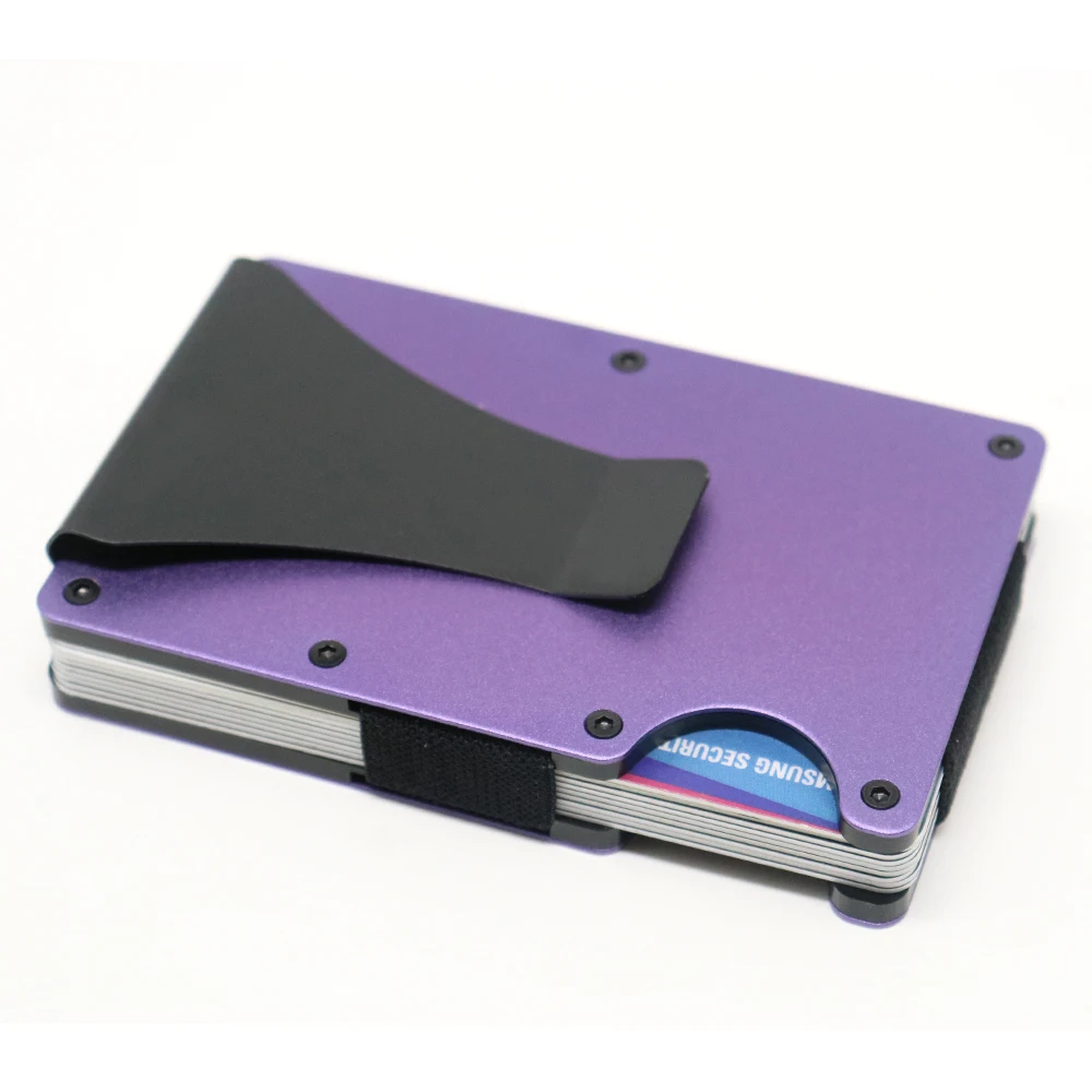 Wholesale Blank Metal Wallet For Laser Engraving,Mens Rfid Aluminum ...