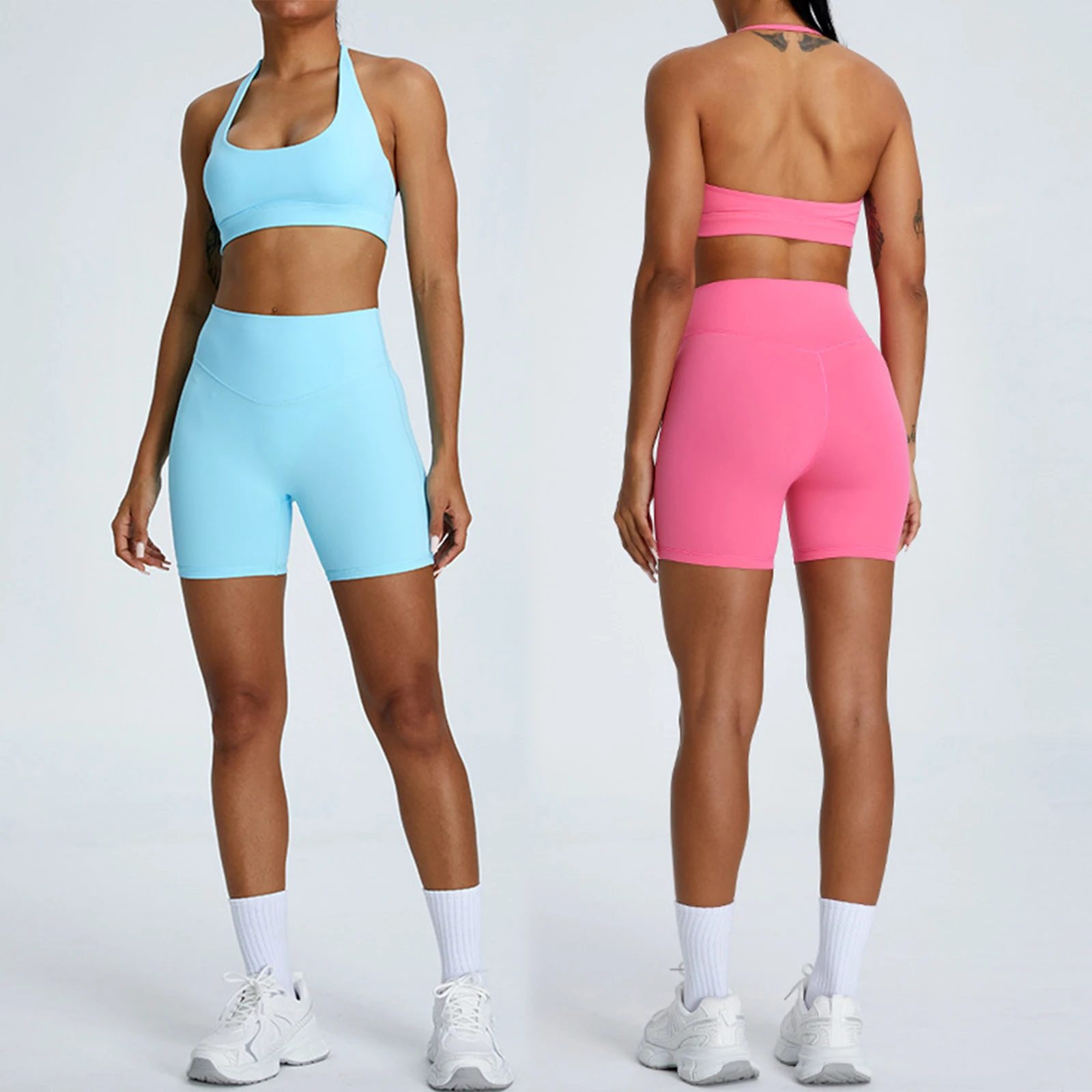 2024 new style Hot Sale Gymwear women 2pc yoga set plus size no label ...