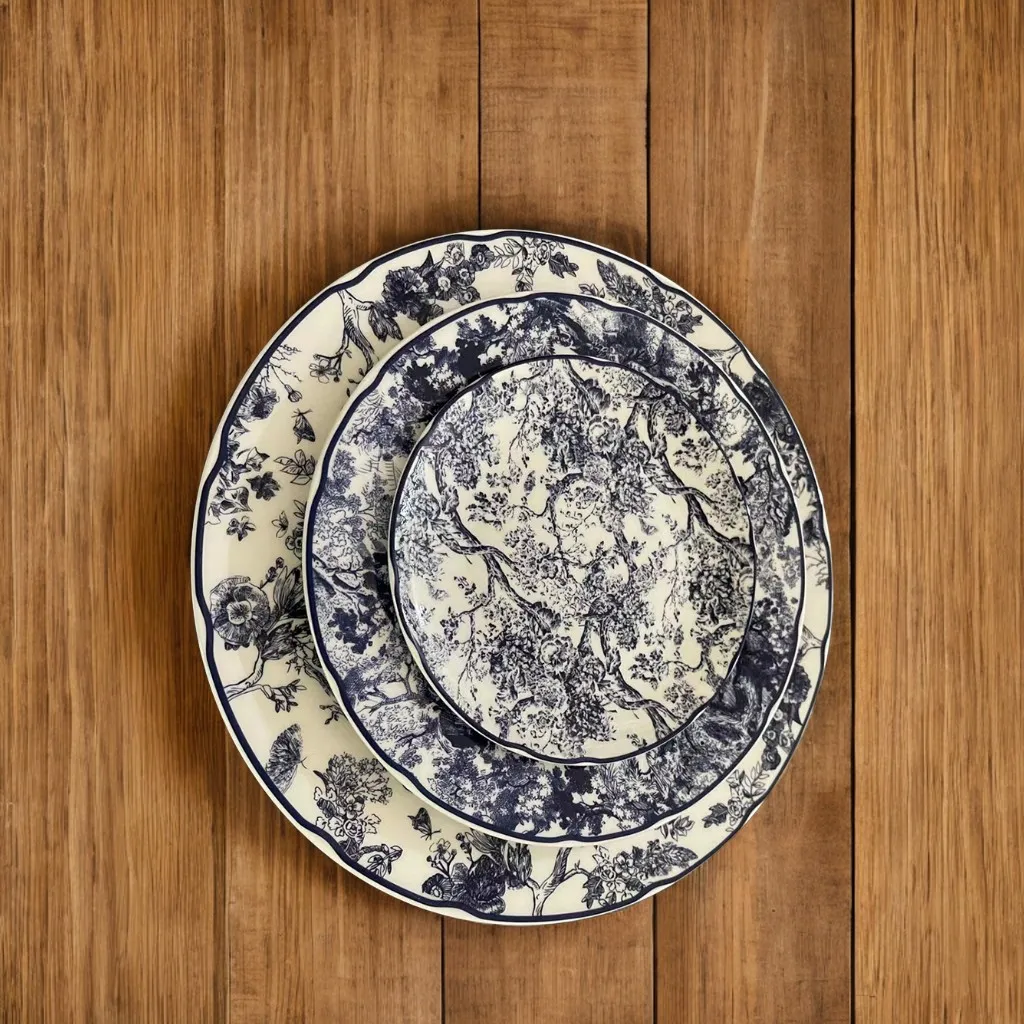 Wholesale Designer Plates Sets Dinnerware Bone China Dishes Porcelain ...