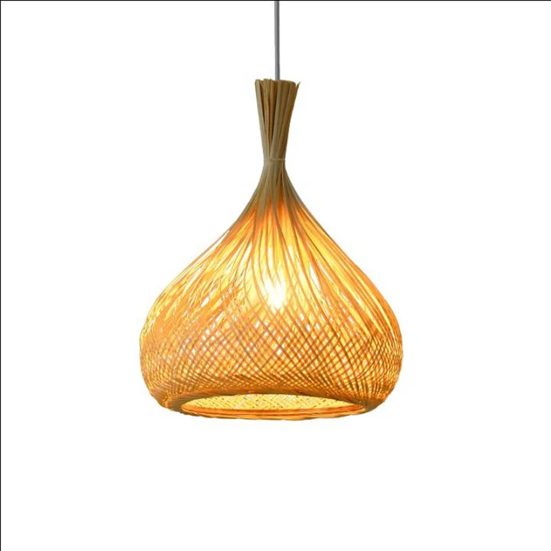 New Handmade Natural Weaving Light Restaurant Lantern Pendant Ceiling ...
