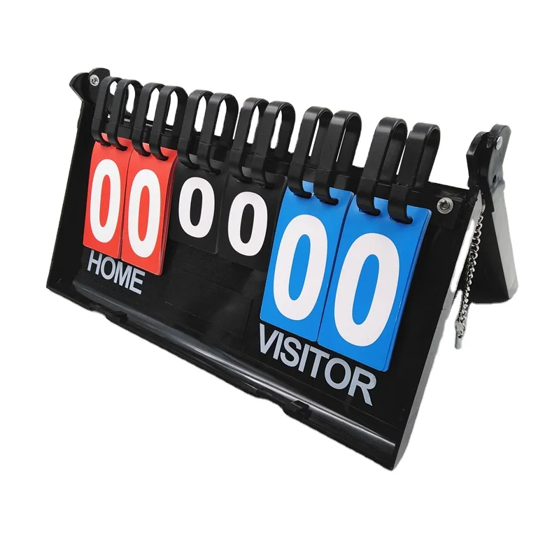 Abs Plastic Material Flip Card Scoreboard/portable Flip Scoreboard For ...