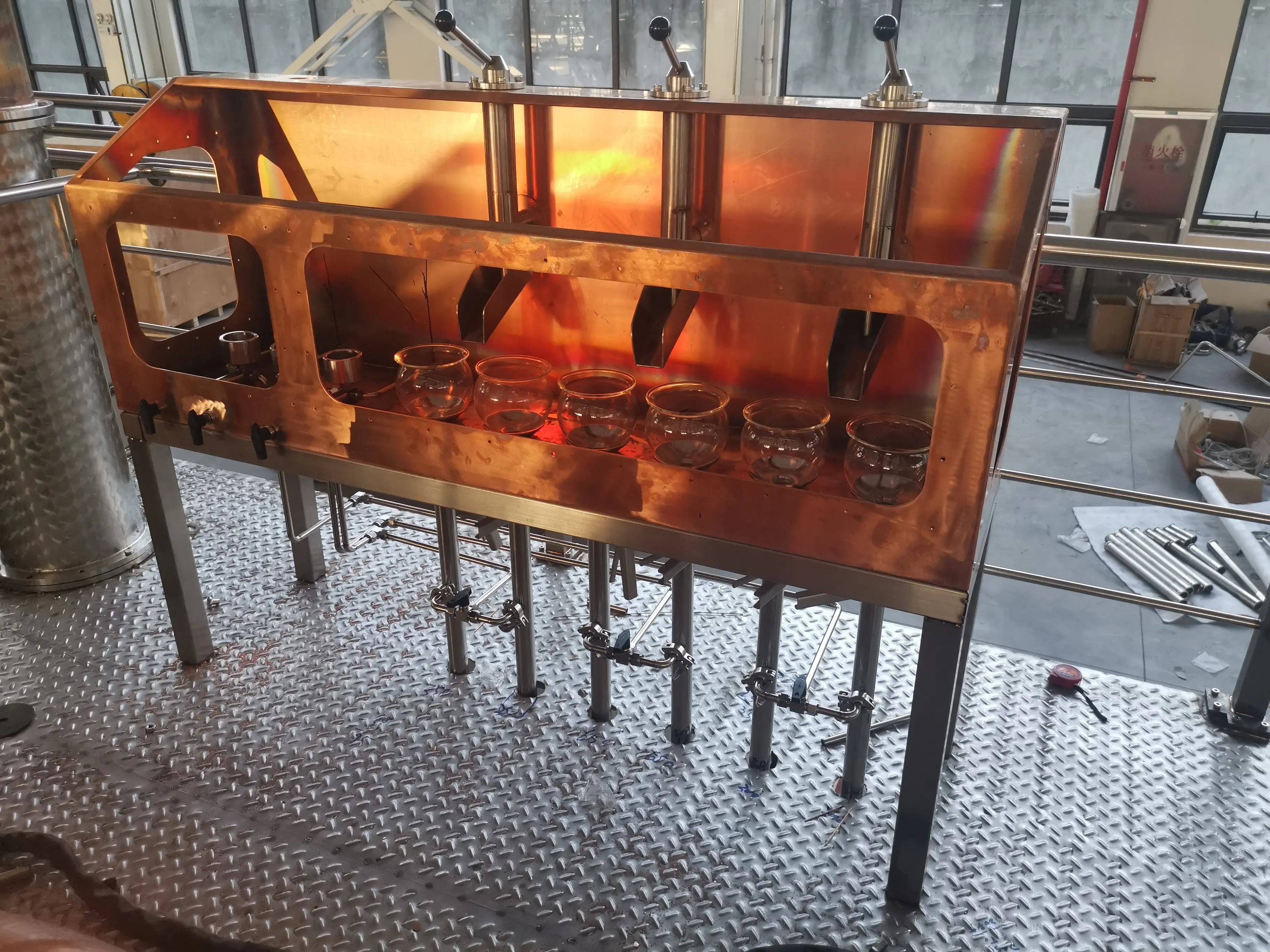 DYE 1000l Rum Still Double Retort Thumper Still Adam's Still