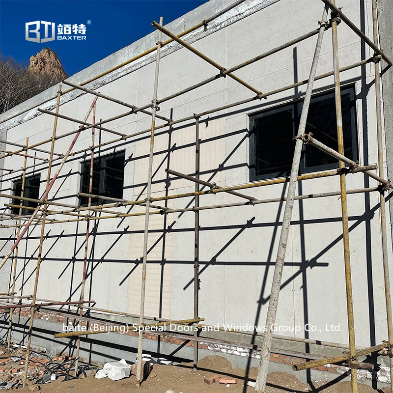 Sewage Treatment Plant Professional Pressure Relief Explosion Wall ...