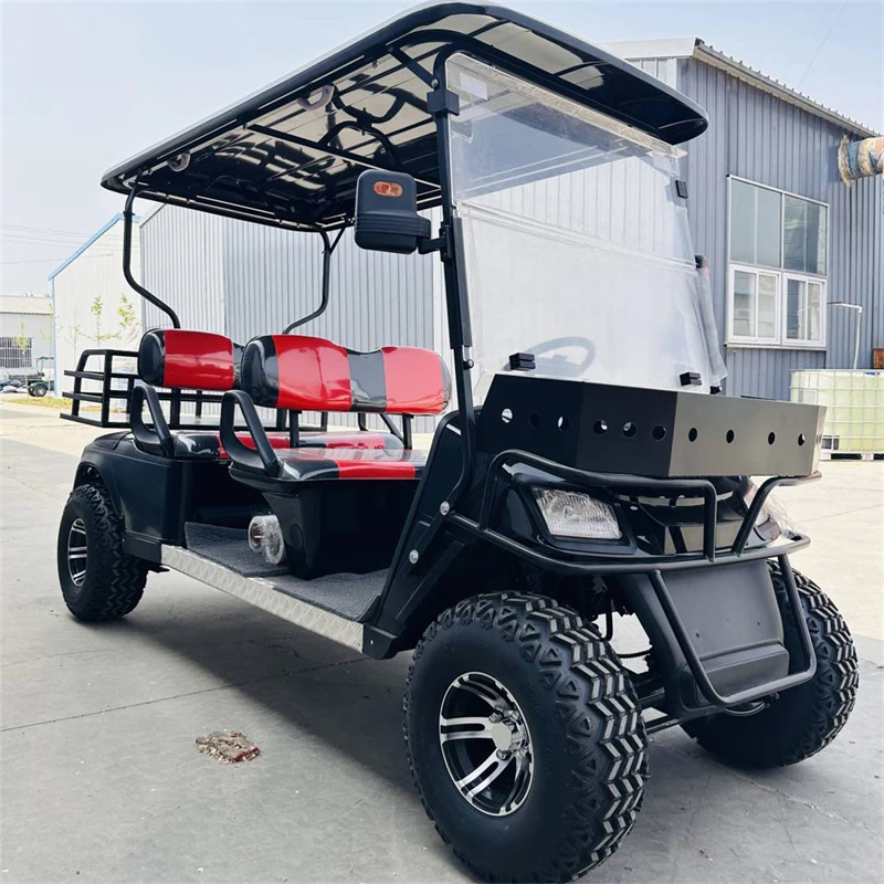 4 Seater Electric Golf Carts Buggy Car With Rain Protection - Buy Golf ...