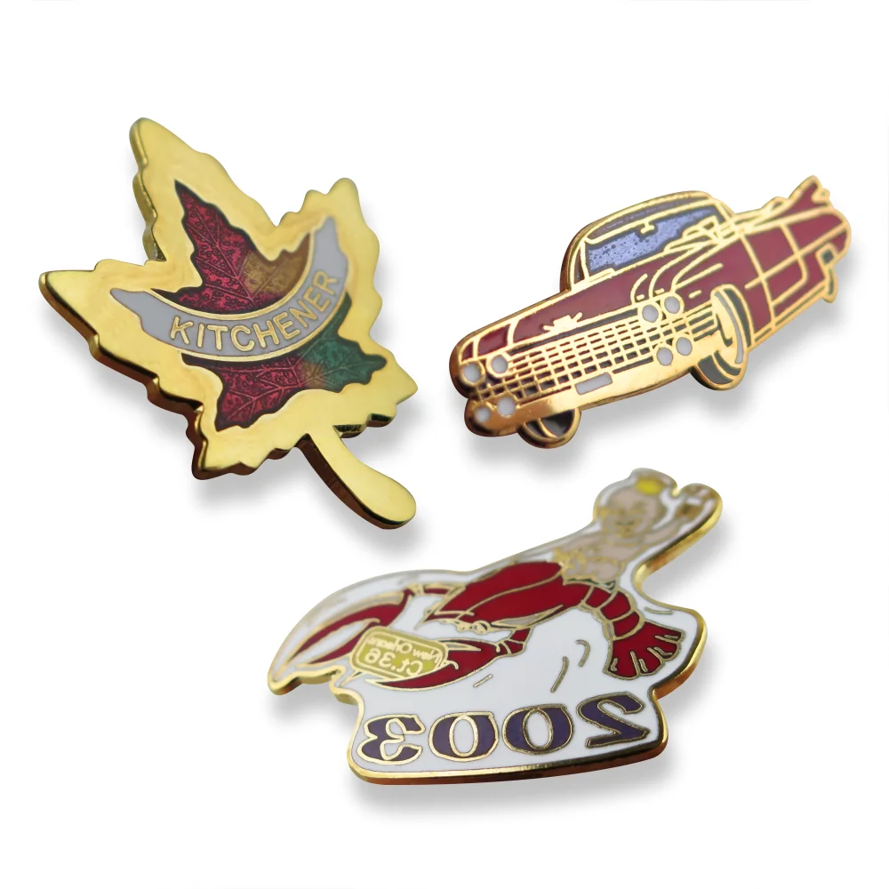 Custom Lapel Pins Gold Plating Custom Hard Enamel Lapel Pins With ...
