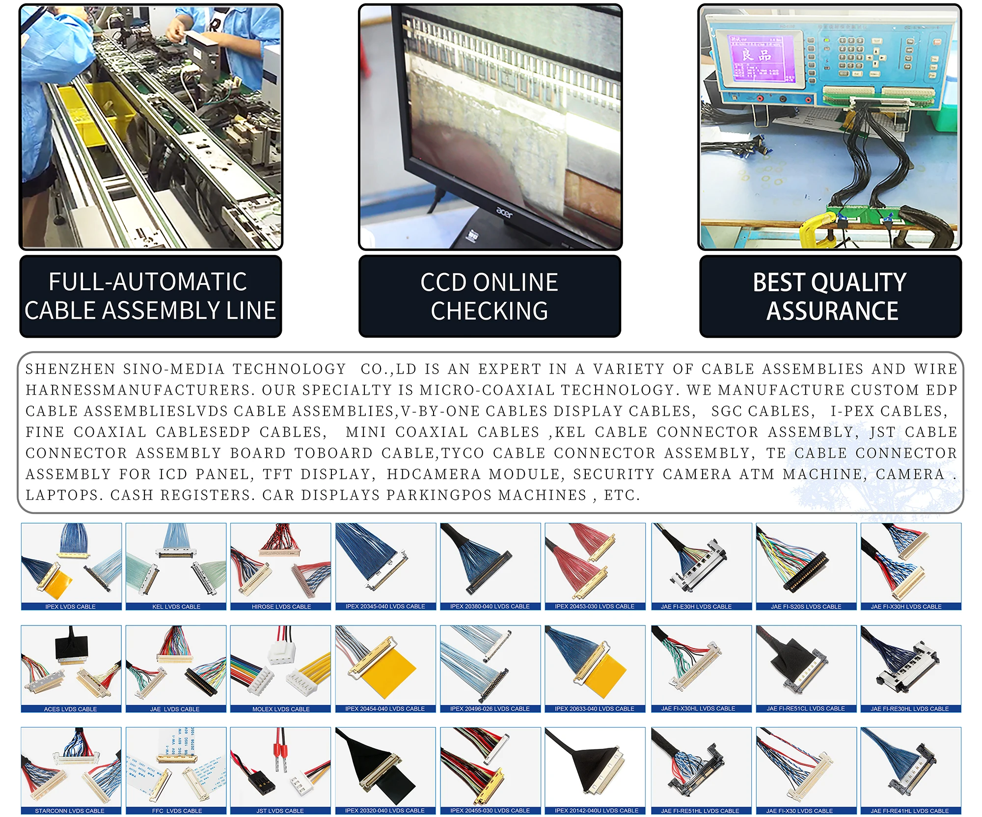 IPPEX KB9501-40HL2A-T to HRS DF13-40DS-1.25 Wire to Board Connector Cable