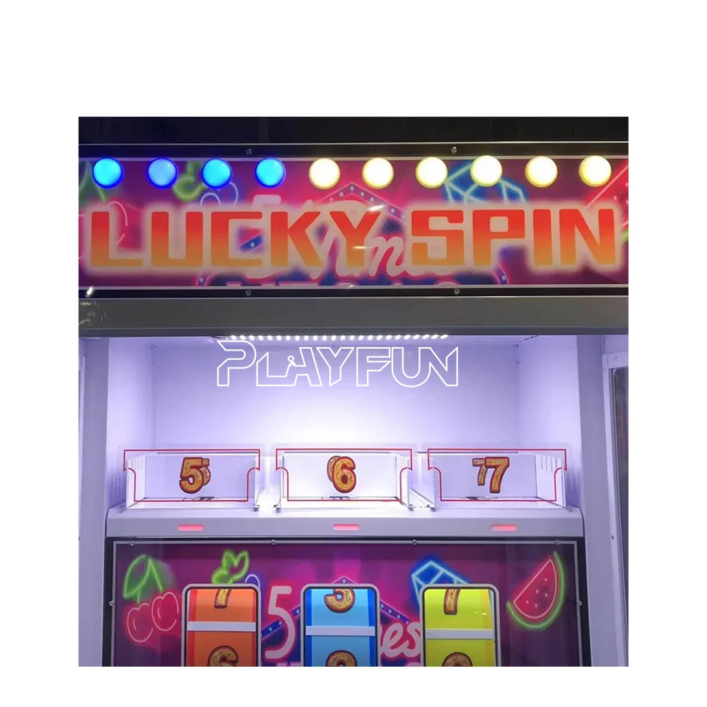 Playfun Indoor Coin Operated Arcade Game Machine - Lucky Spin