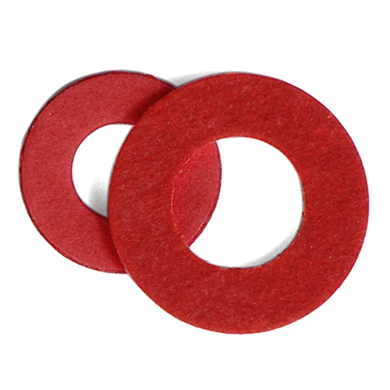 Red Fibre Washers - Durable Plain Washers for General Industry