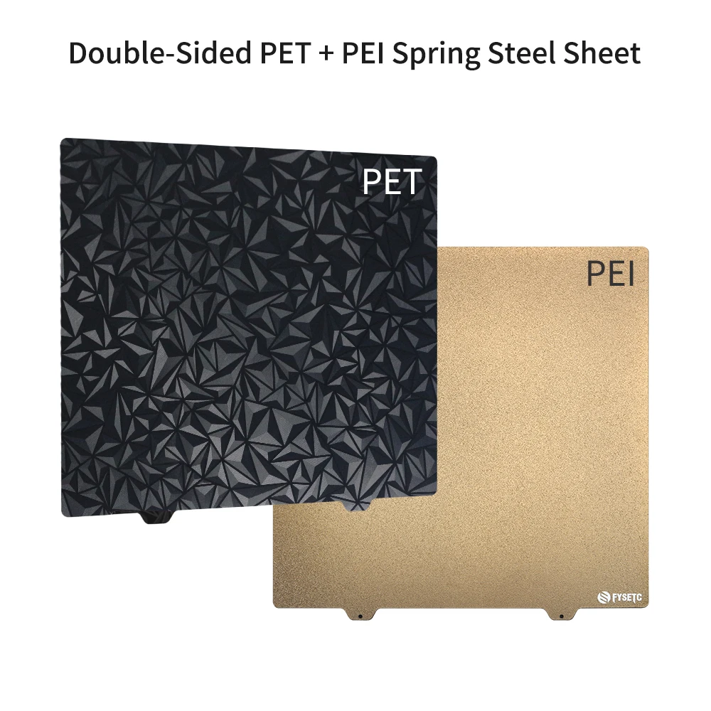 FYSETC JANUS BPS-PET PLATE Steel Sheet Magnetic Flexible Build Plate ...