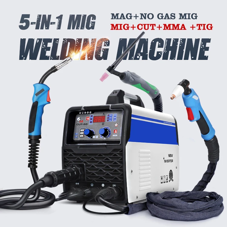 Smart Portable 4-in-1 MIG TIG CUT MMA Welding Machine - Multifunctional ...