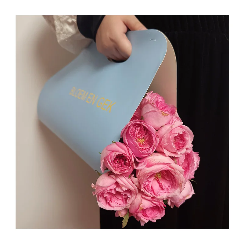 High-end Kraft Paper Cut Flowers Bags - Bouquet Sleeves