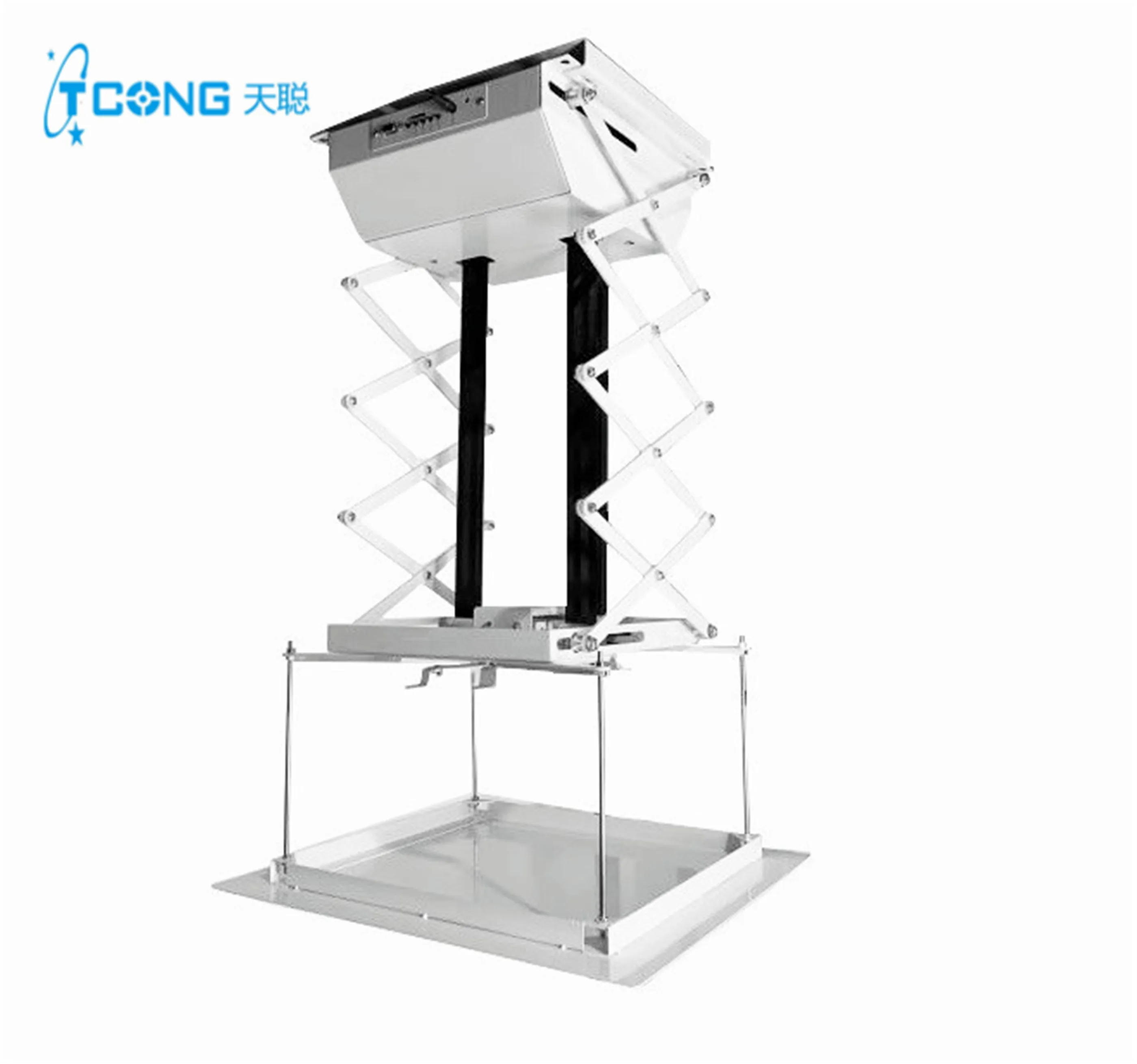 Office Motorized Projector Lift - Hidden System Mount