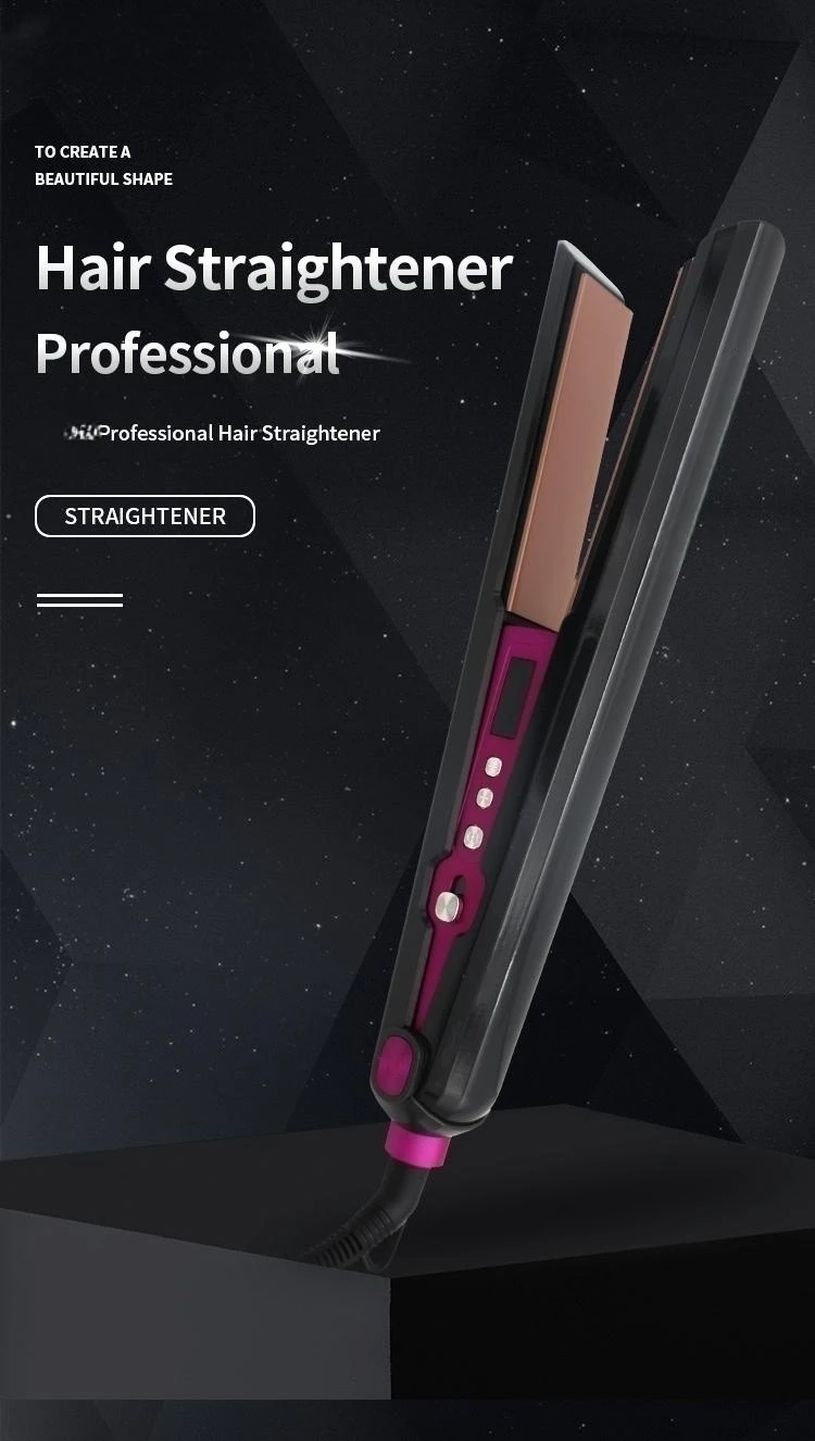2024 Fast Heat Hair Straightener Brush Mini Styling Machine ...