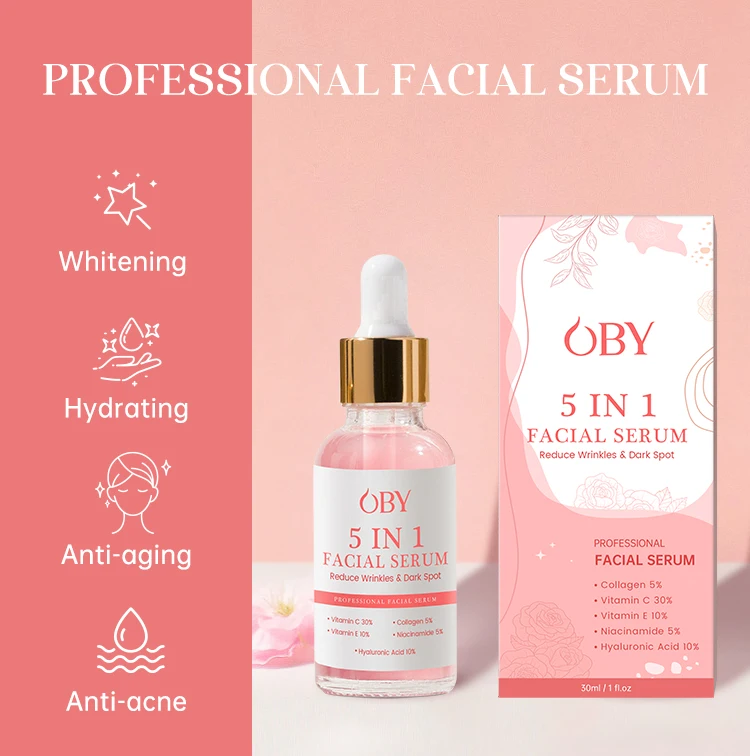 Custom Facial Serum Collagen And Hyaluronic Acid Bulk Bio Serum Facial ...
