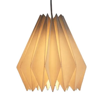 Handmade Folding Paper Pendant Light Shade Diy Modern Origami Paper ...