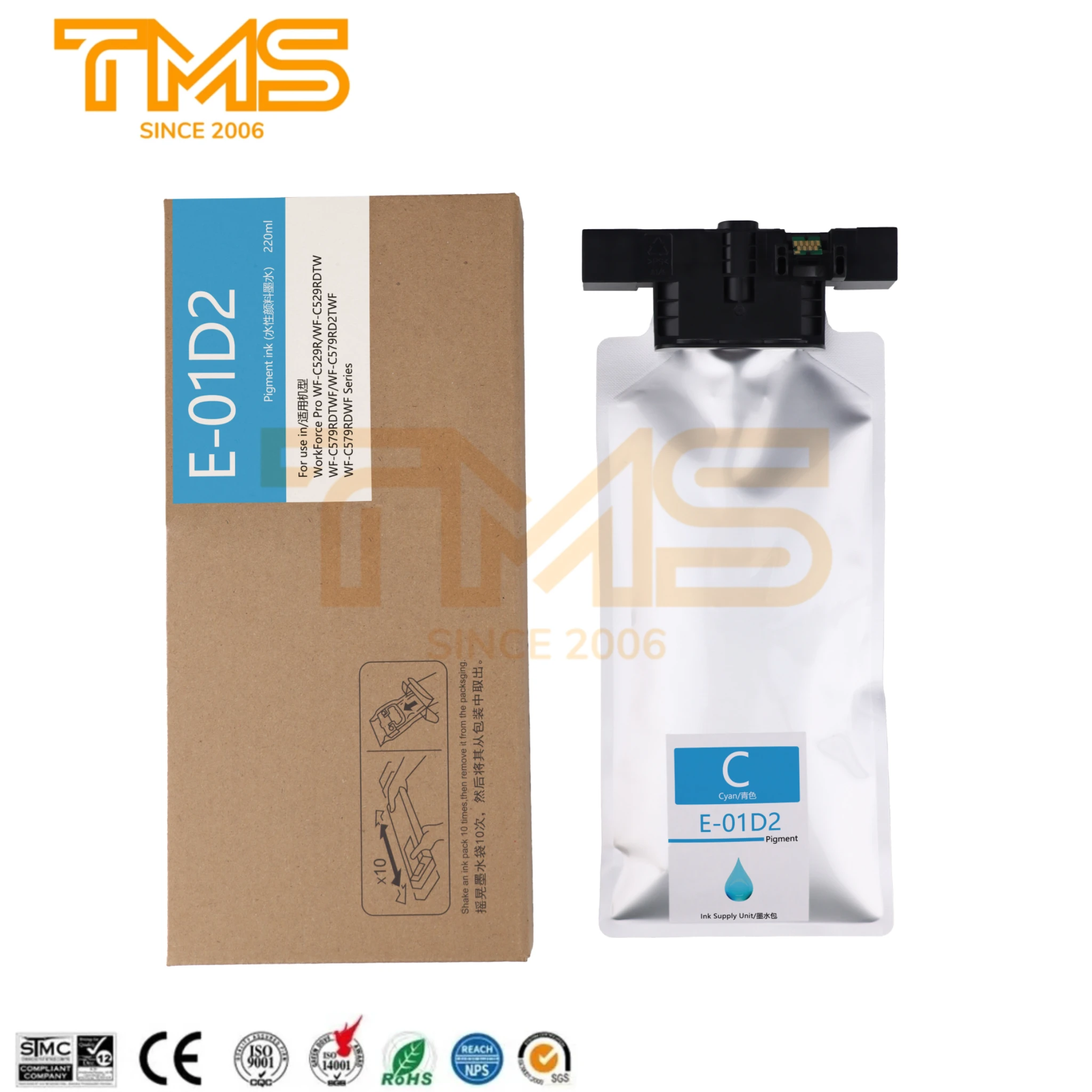 T01d1 01d1 T01d2 T01d3 T01d4 Ink Bag Cartridge C13t01d100 C13t01d200 ...