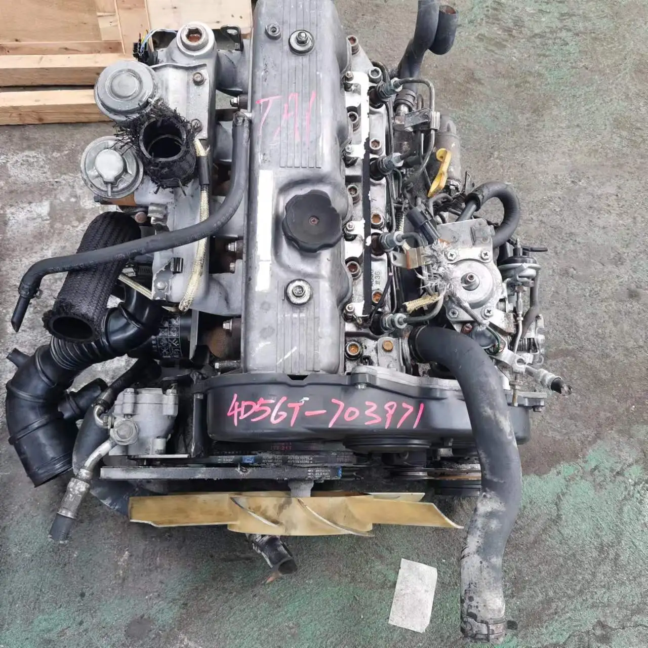 For Mitsubishi L200 Pickup L300 4d56t Engine Used Original Complete 2 ...