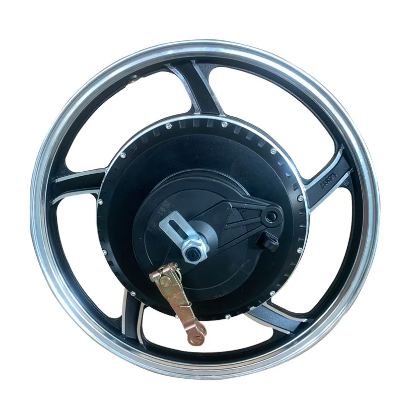 17-inch 60v72v 2000w Wheel Hub Motor For Gas-electric Hybrid Motorcycle ...