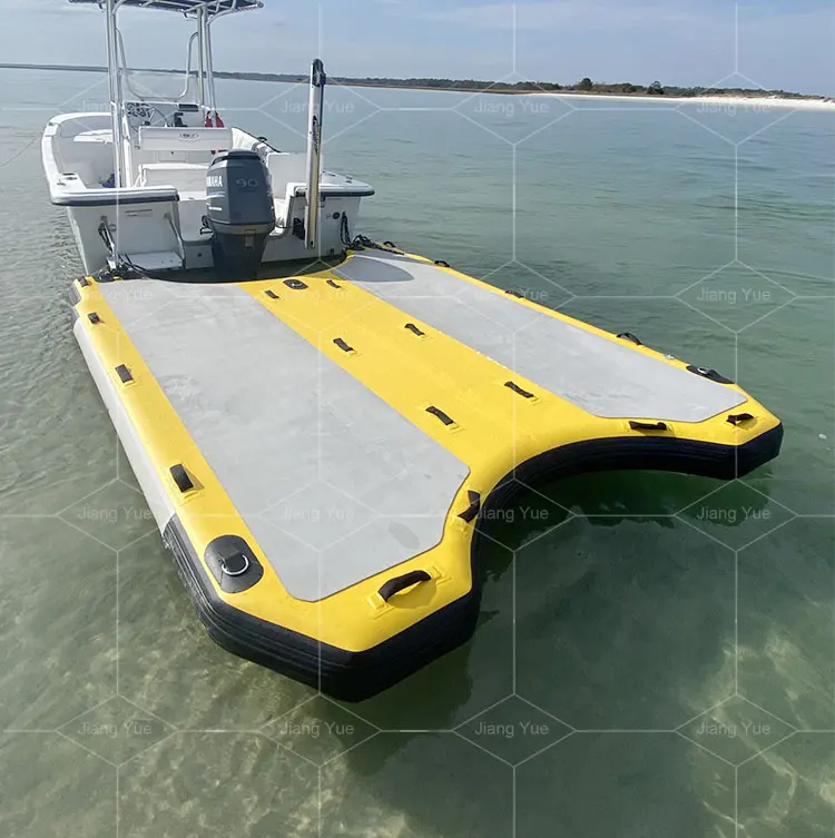 Factory Price Rescue Inflatable Pontoon Boat Dive Heavy Duty Large ...