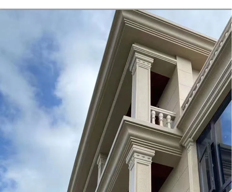 Grc/grg/eps สไตล์โรมันคอลัมน์แกะสลักเรียบคอลัมน์กระถางดอกไม้บัวสําหรับอาคารพาณิชย์วิลล่าโรงแรม ...