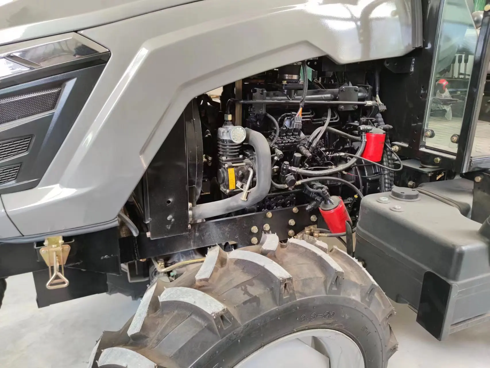 50hp Wheel Farm Tractor With Epa Certification Air Suspension Tractor ...