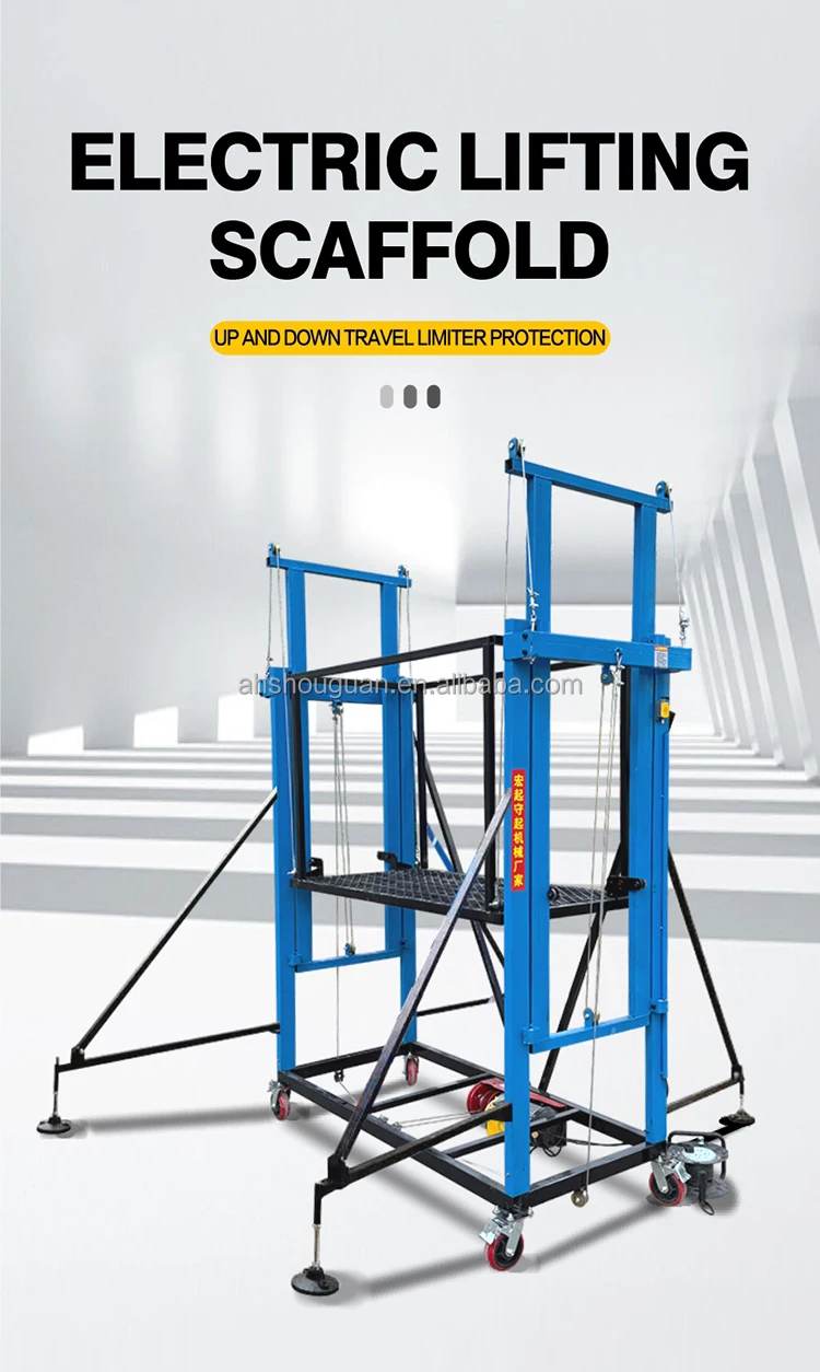 Electric Lifting Machine - Scaffolding Hoists Crane Ladder Lifter