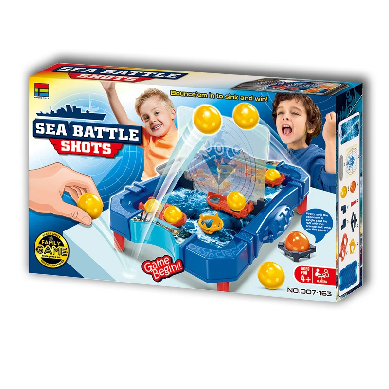 Board Game Ball Bounce Sea Battle Shooting Game Family Game Ball Bounce ...