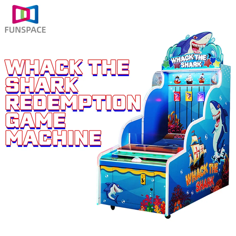 Indoor Amusement Park Coin Operated Arcade Gaming Shark Competition ...