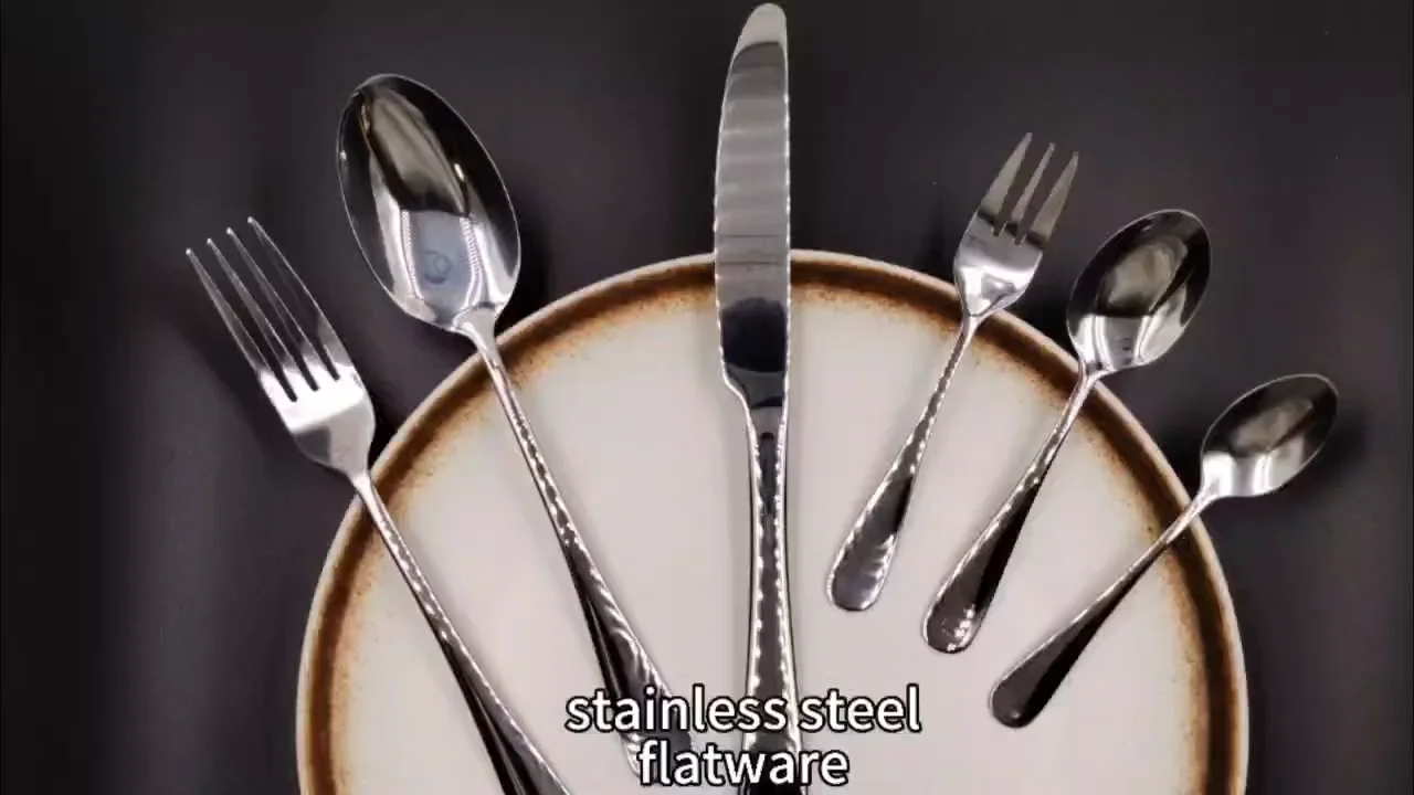 304 72 Pcs Stainless Steel Flatware Set 72pcs Spoon Fork And Knife ...
