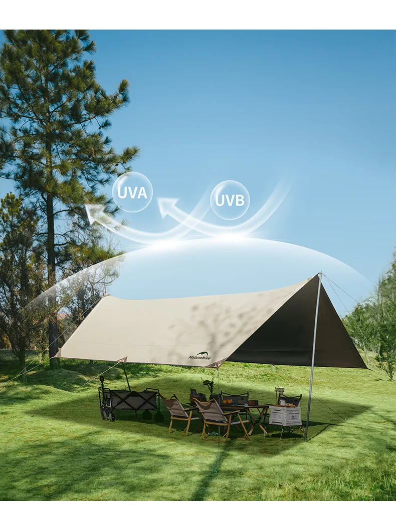 Naturehike Ti-Vinyl Oxford Lightweight Sun Shade Tents