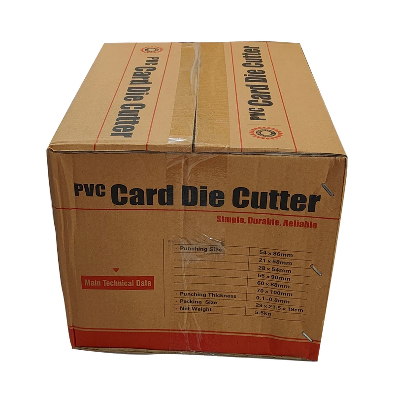 86x54mm Id Business Card Name Cutter Die Cutting Machine Pvc Plastic ...