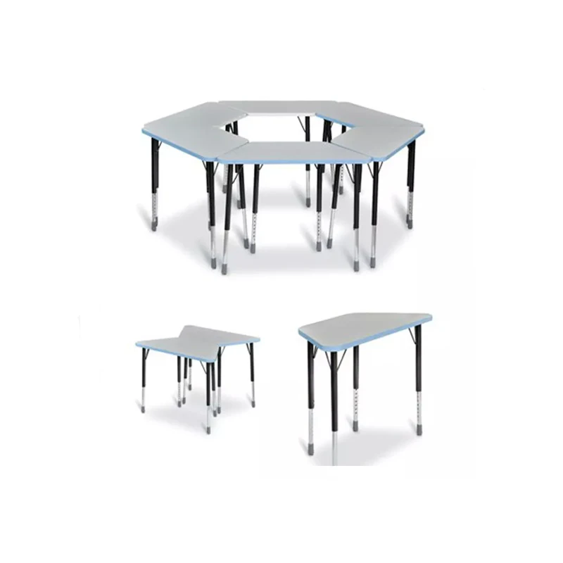 Wholesale Classroom Furniture Wooden Spliceable School Table And Chair ...
