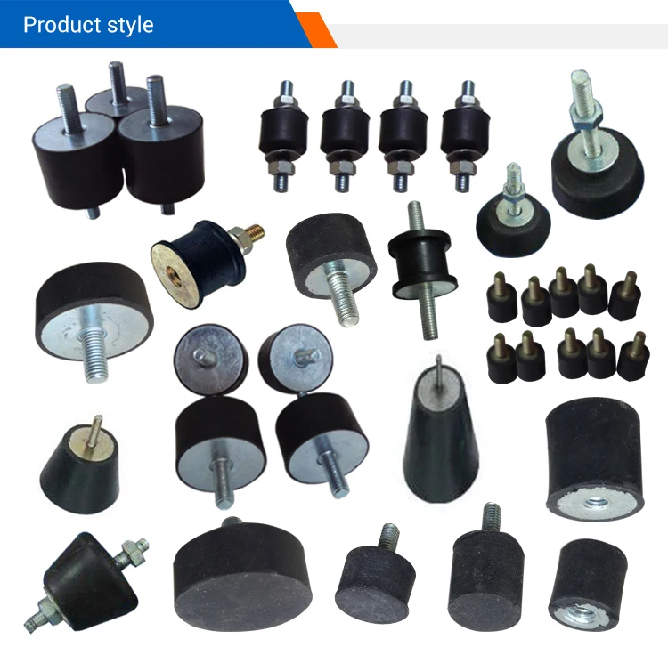 M6 M8 M10 M12 Threaded Swivel Mounting Leveling Feet Anti Vibration ...