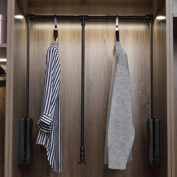 CCH Pull down Side Mounted Wardrobe Lift System Closet Rod