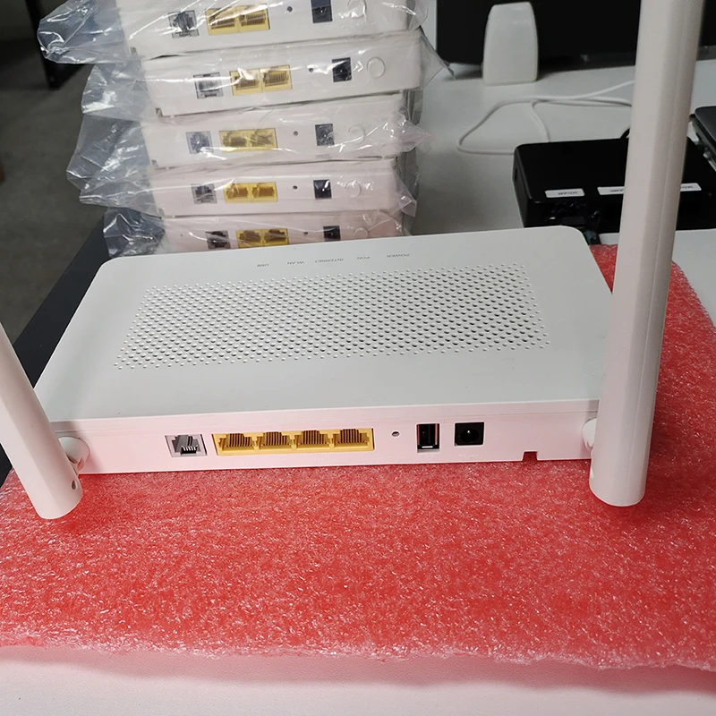 Modem fibre EchoLife EG8145V5 HG8145V5 GPON ONU, 4GE 1TEL 2.4G/5G AC ...