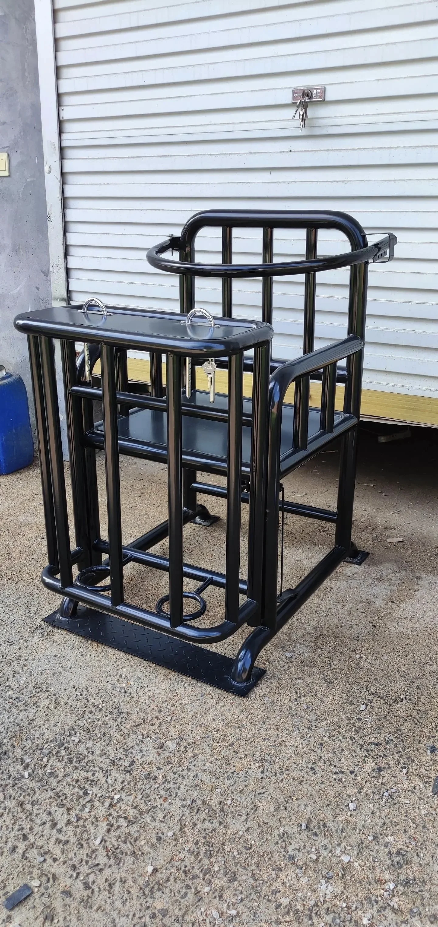 Prison Stainless Steel Interrogation Restraint Chair Manufacturer - Buy ...