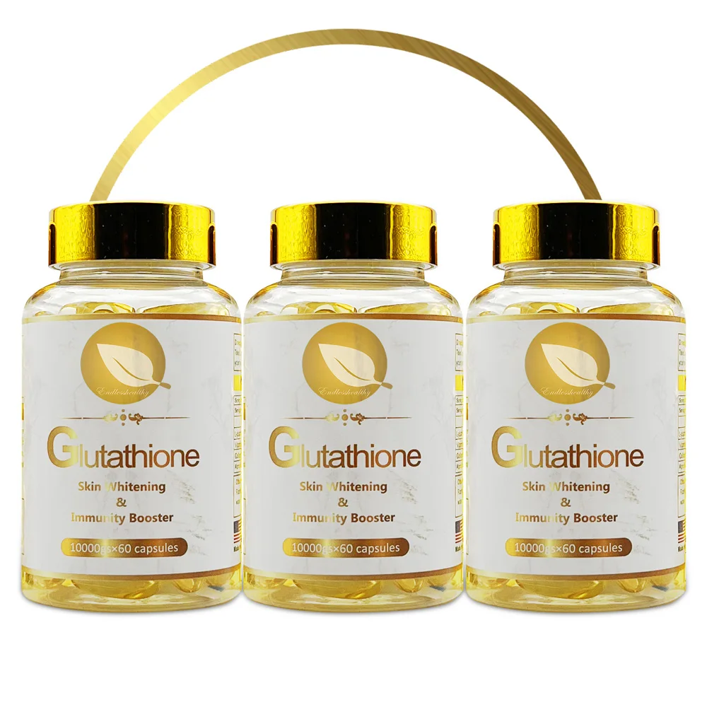 1000mg Glutathione Skin Whitening Capsules - Organic & Effective
