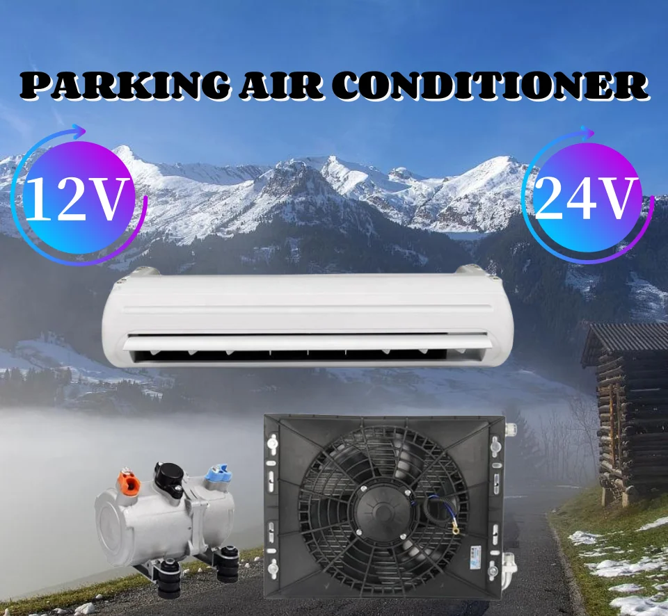 Car Air Conditioning Battery 12V 24V - Portable Cooler