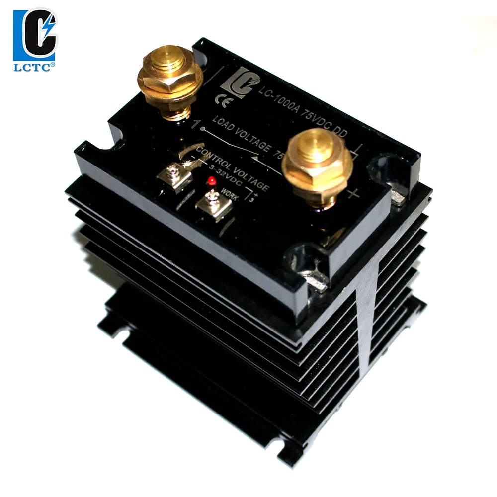 SSR-1000DD DC Relay - 1000A Solid State Relay for Protection