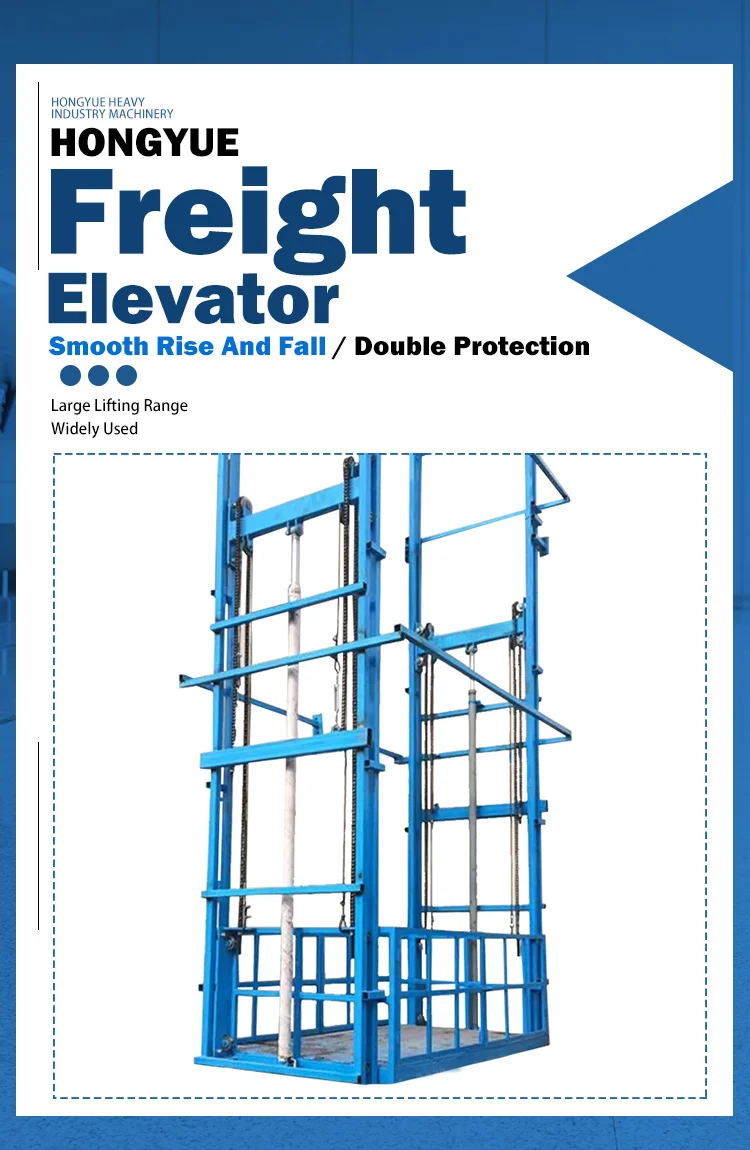 Hydraulic Wall Mounted Lift Platform Freight Elevator Goods Lift for ...