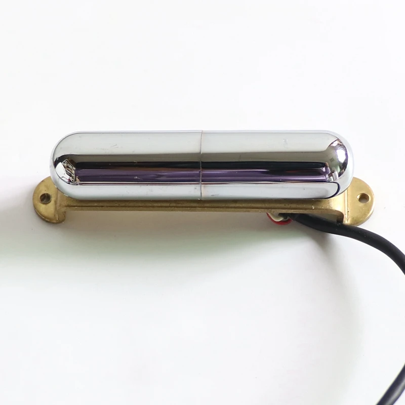 Donlis Chrome Color Tube Alnico 5 Lipstick Guitar Pickup