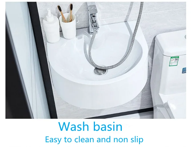 Prefabricated Complete Bathrooms Modular Whole Bathroom Showers Unit ...