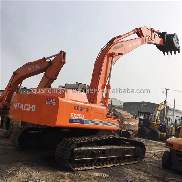 30 Ton Used Hitachi Excavator Ex300 Original Japan Second-hand Crawler ...