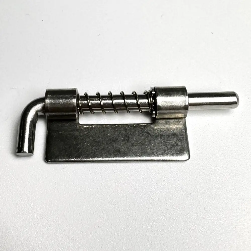Hm1211 63mmx25mm Sus304 Metal Left Hand Spring Loaded Bolt Latch Spring ...