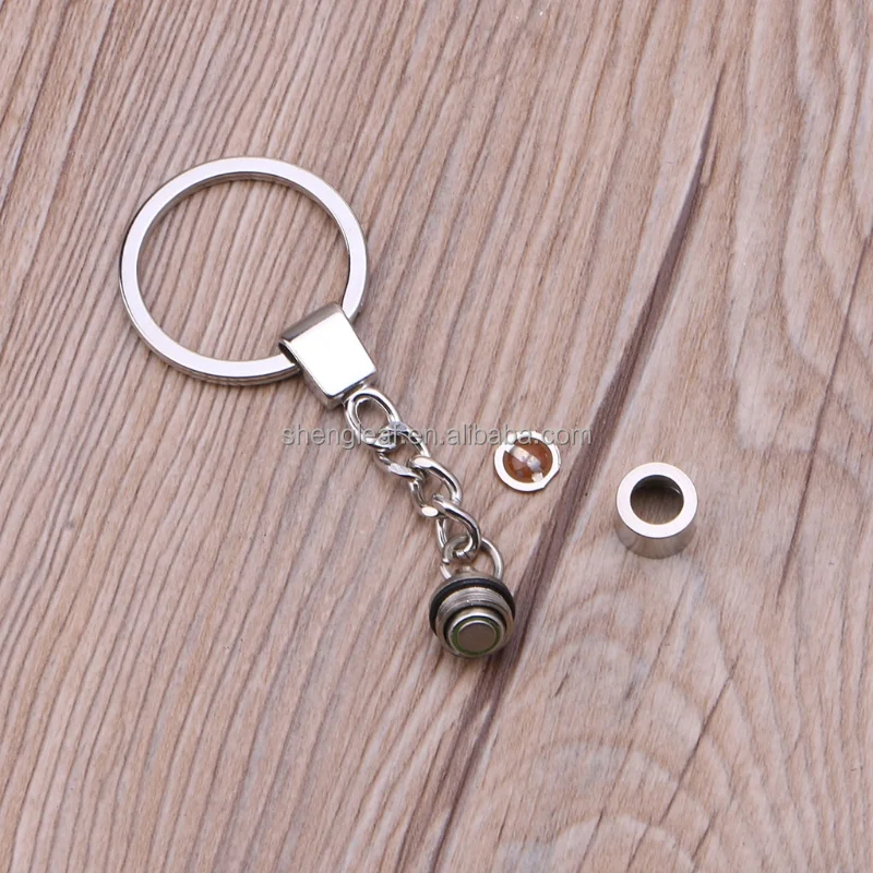 DIY Custom Resin Epoxy Crystal Key Chain with LED Light