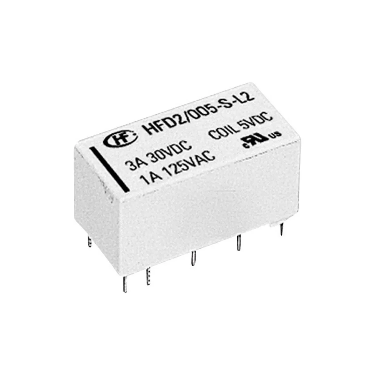 Hongfa HFD2/012-S-L2-D Print Relay 12 V/DC 3A 2 Changer (940910059489 ...