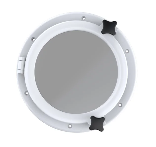 Newmao 215mm Round Marine Fixed Bolted Porthole Scuttle Window With ...